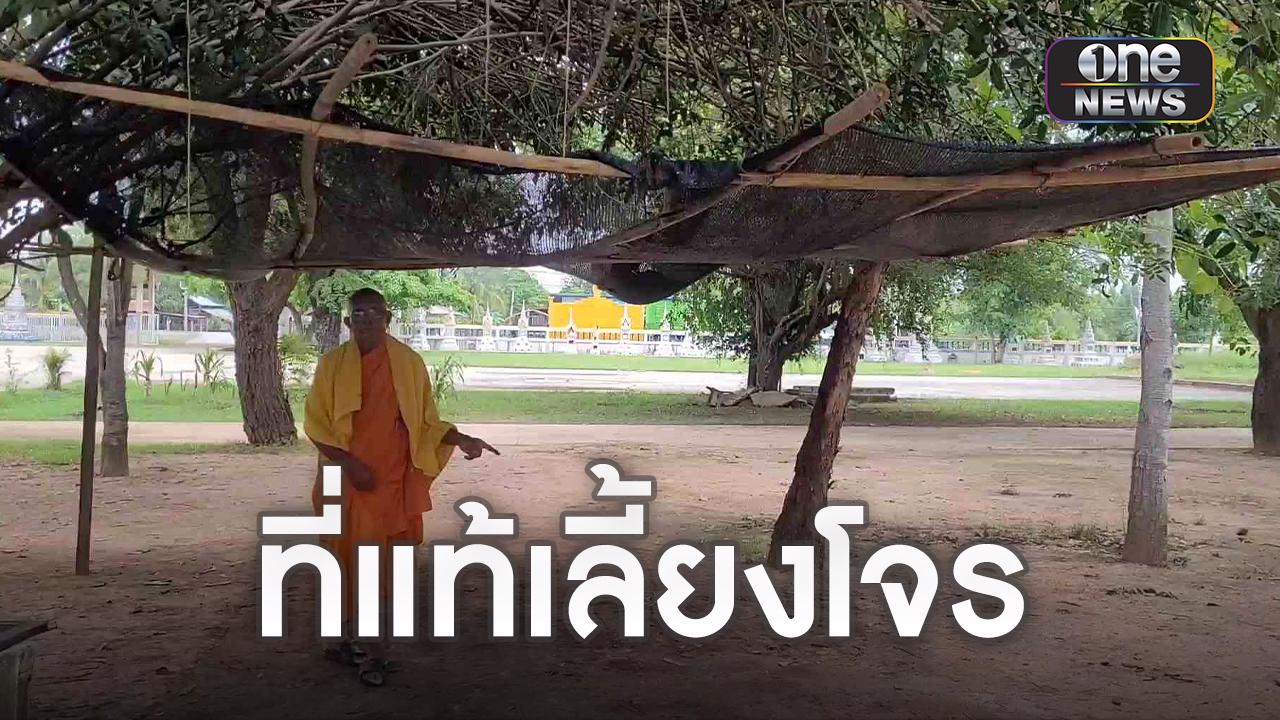 โจรแสบ! ขอข้าววัดกิน ก่อนขโมยรถวัดหลบหนี | one31.co.th